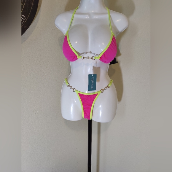 TASHEHE | Swim | Tashehe Womens Triangle Thong Bikini Set Sexy String Brazillian Two Piece Swims ...